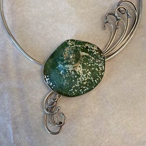 Avi Soffer | Jewelry | Avi Soffer Modernistic Sterling Silver Necklace ...